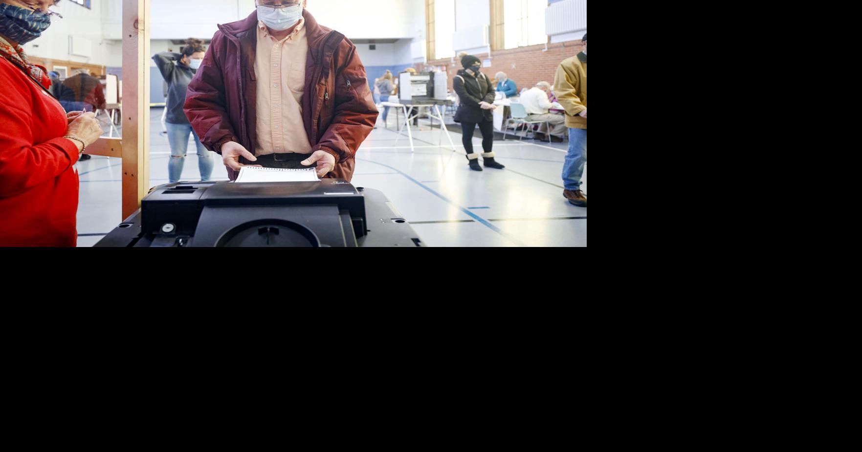 First votes. Purposeful voters. Election scenes from around the ...