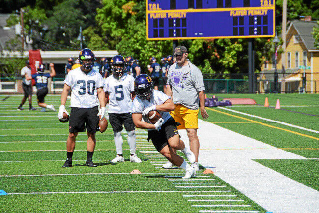 Williams football begins practice under first-year head coach ...