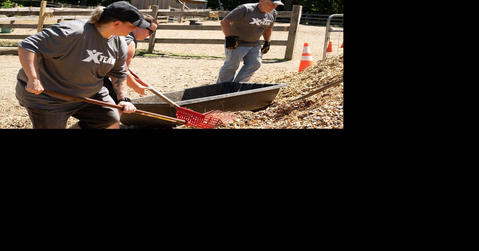 Stacey Phillips (left) and Jim Rodda (right) at work at Berkshire ...