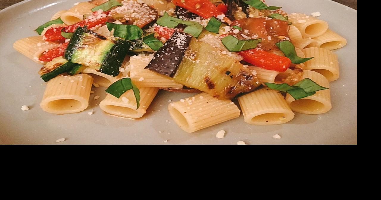 Elizabeth Baer: Say farewell to summer with a grilled vegetable pasta ...