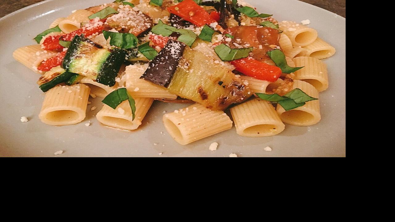 Elizabeth Baer: Say farewell to summer with a grilled vegetable pasta ...