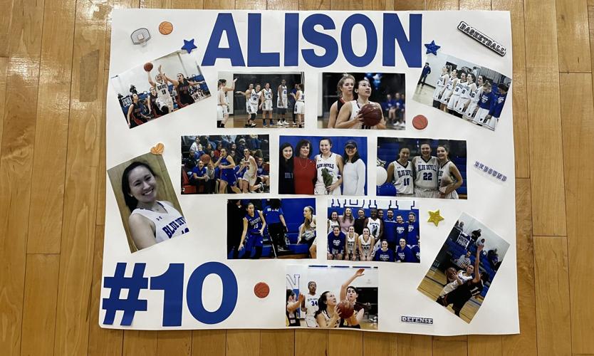 Drury honors Alison Felix, Jocelyn LeClair with No. 10 jersey in ...
