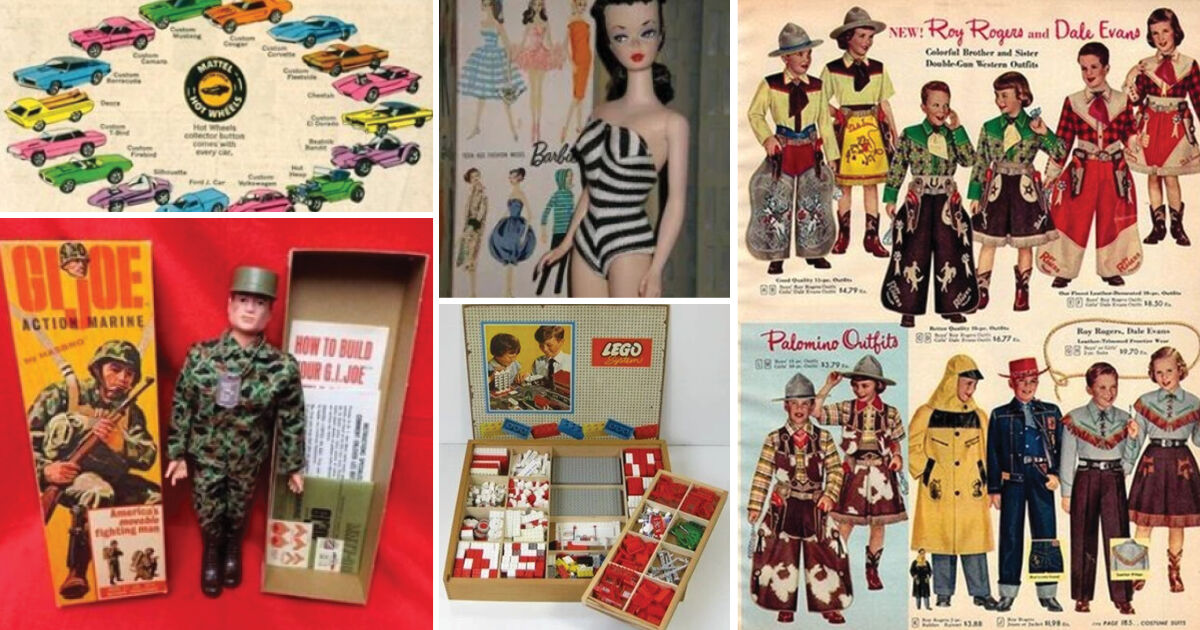 Golden era of toys gave us GI Joe, Barbie, Hot Wheels and, of course ...