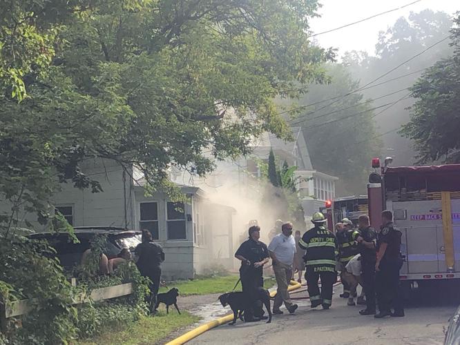 East Hoosac Street in Adams is closed after firefighters respond to a ...