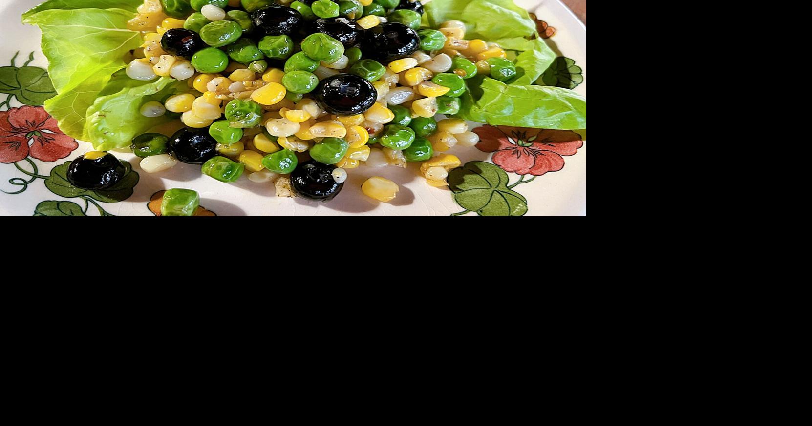 Baer's Kitchen: Sautéed peas and corn with blueberries? It's a ...