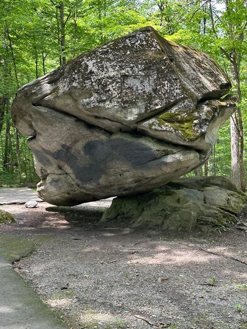 Balance Rock State Park in Lanesborough has undergone a transformation ...