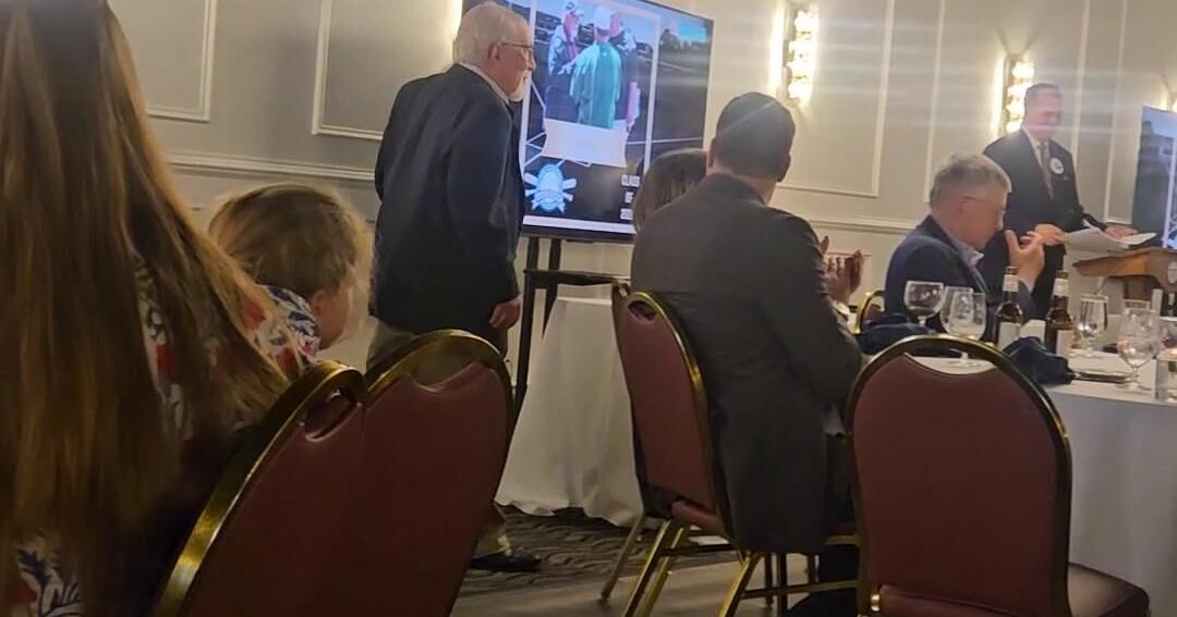 Howard Herman accepts award | | The Berkshire Eagle