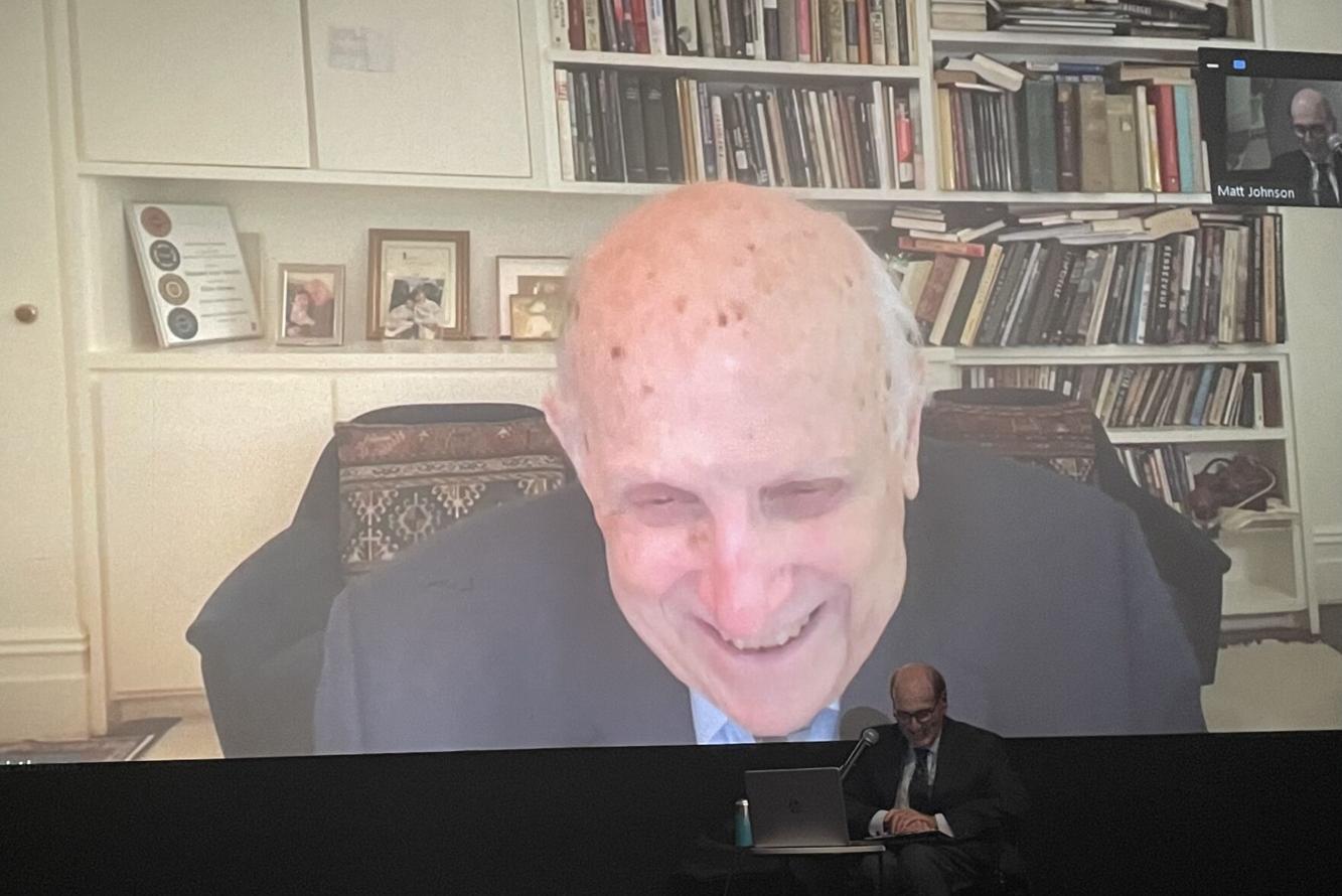 First Amendment lawyer Floyd Abrams and Berkshire Eagle President Fred ...