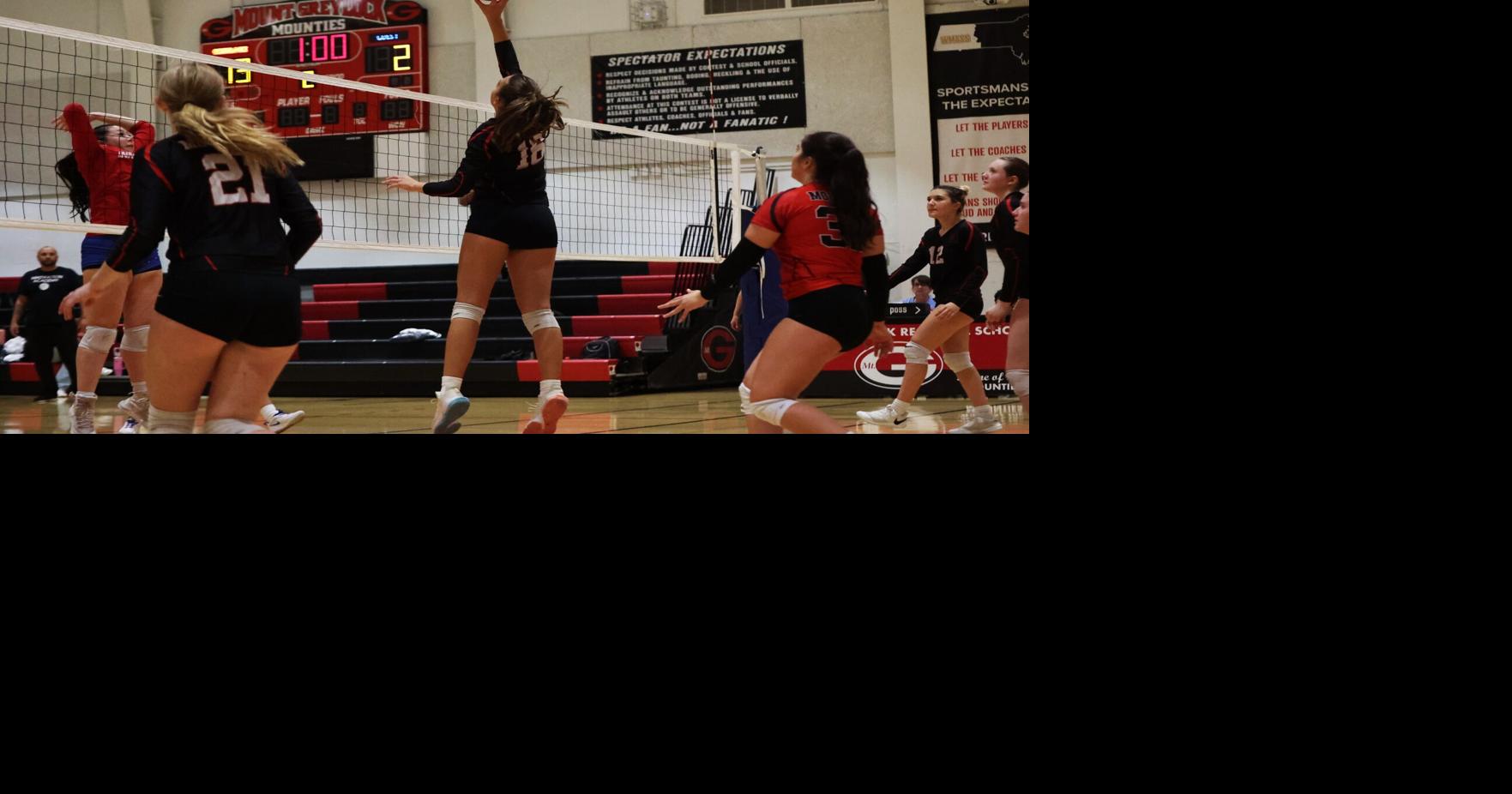 Reigning champion Mount Greylock volleyball bows out of MIAA State Tournament with road loss at ...
