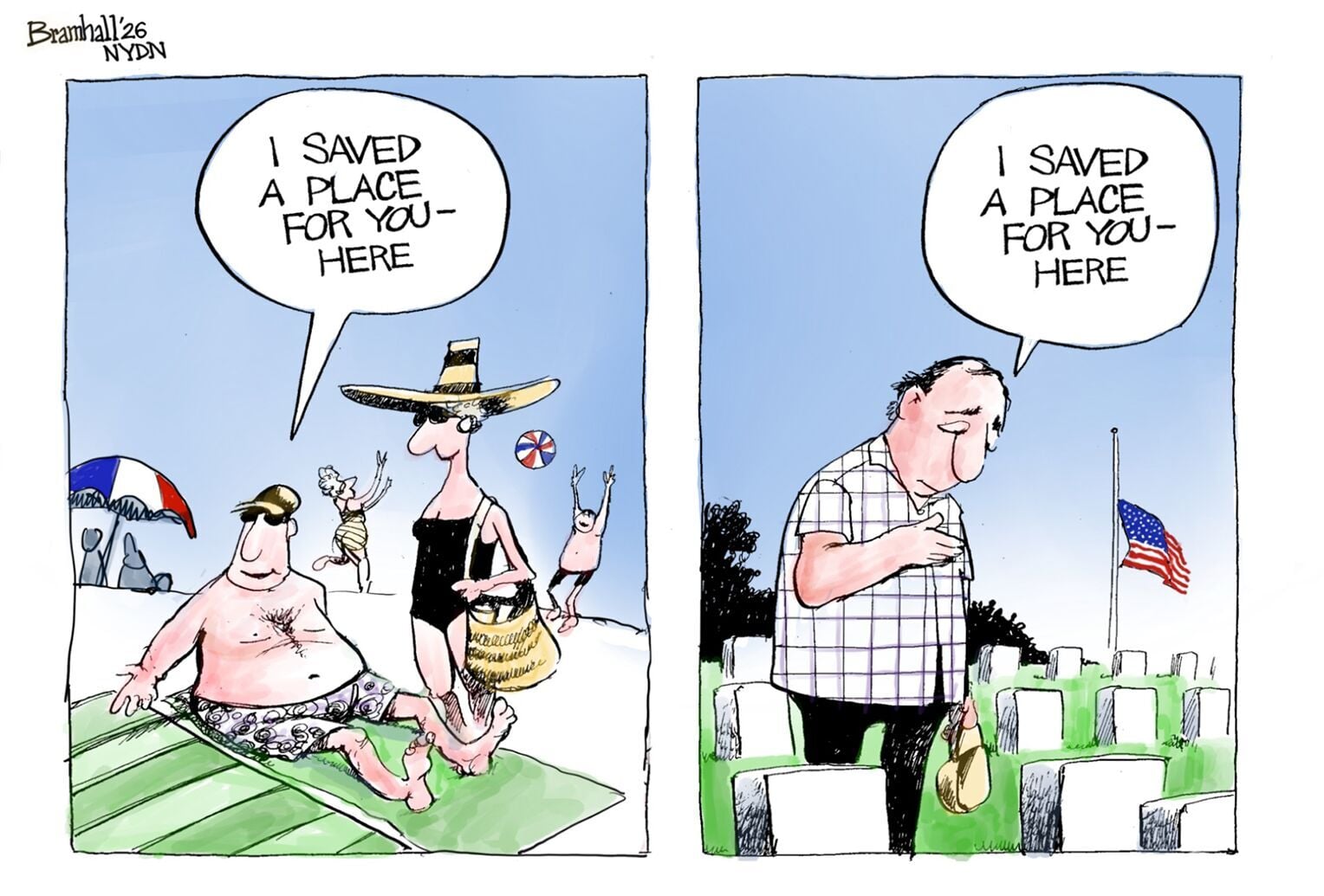 Bill Bramhall cartoon | | The Berkshire Eagle
