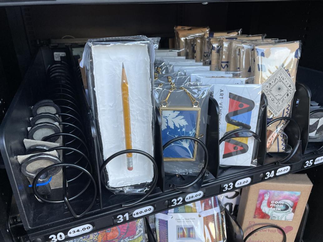 This vending machine is filled with local art | Arts and Theater ...