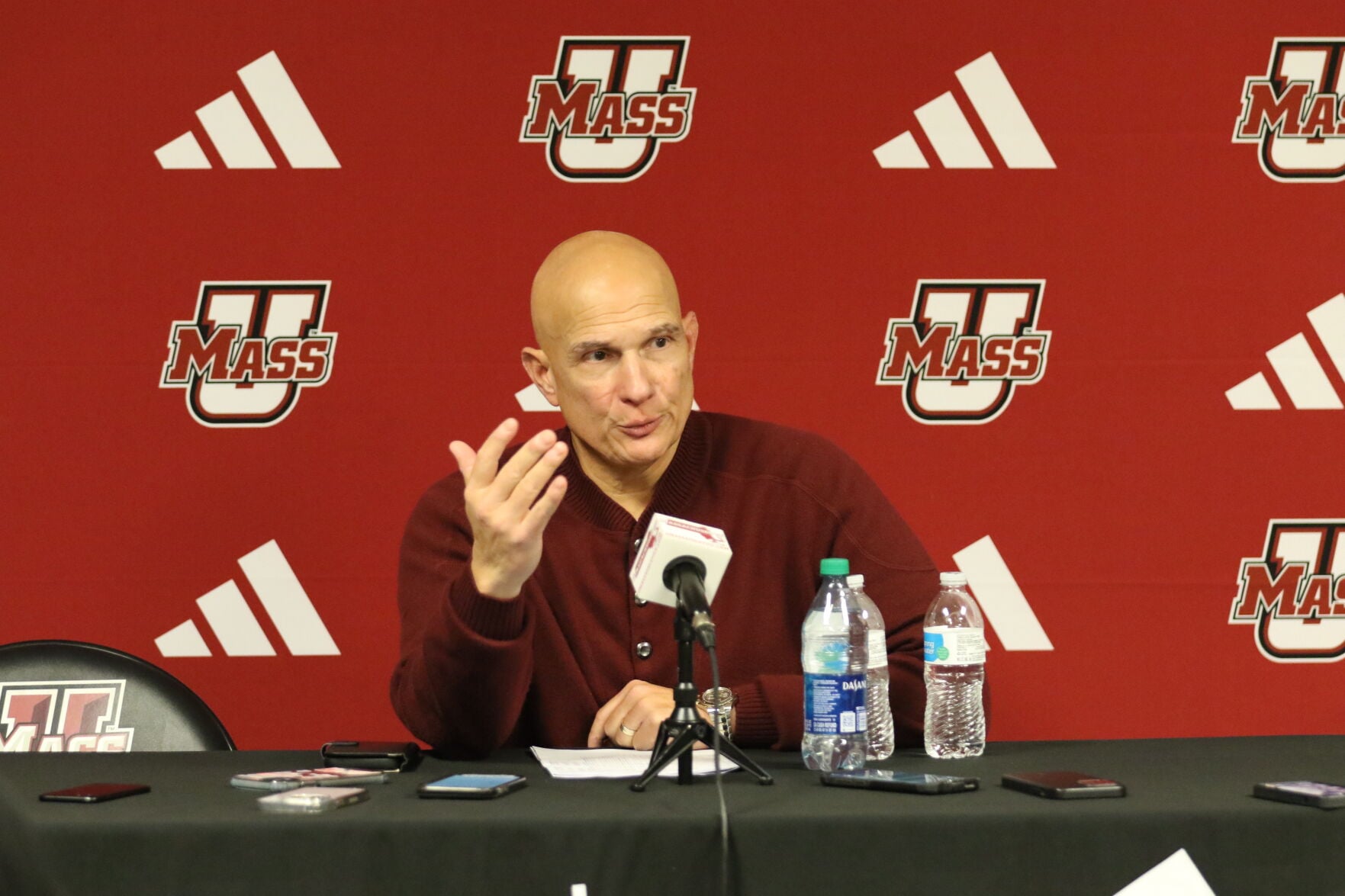 UMass coach Frank Martin hopes that the fans start coming back to the ...