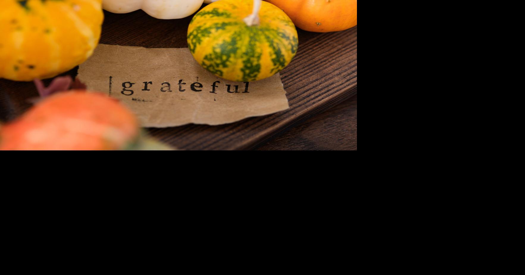 Word of the Week: Gratitude. What Thanksgiving is really all about ...