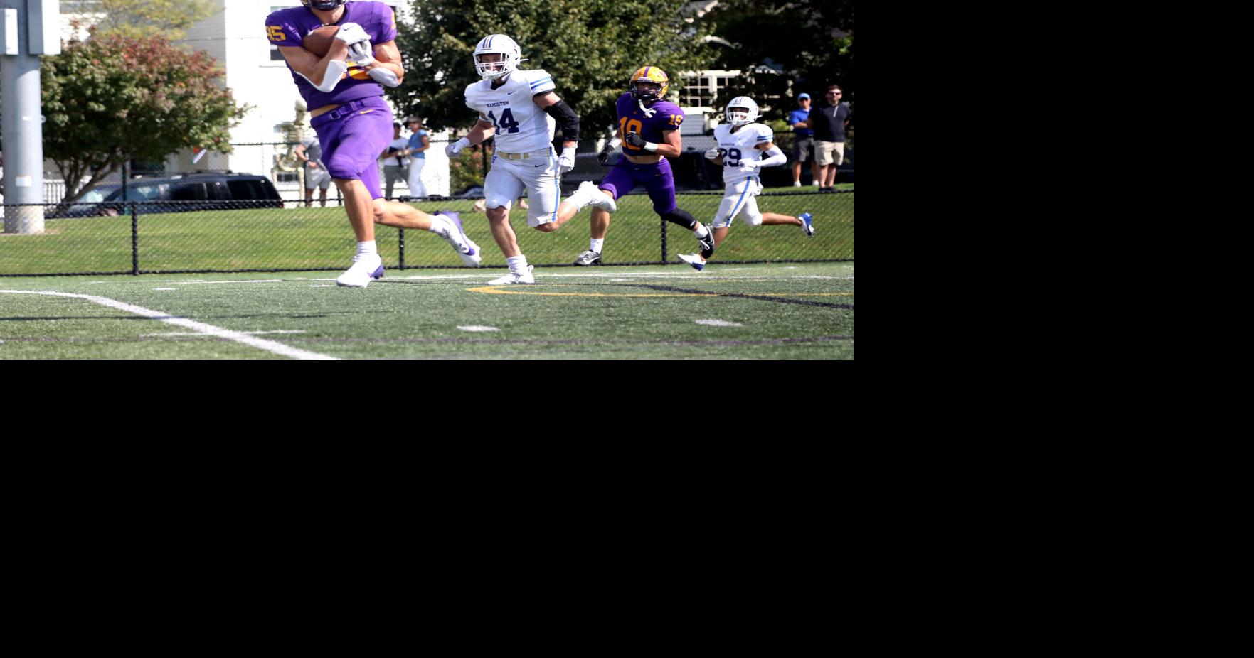 Photos: Williams College football season opener against Hamilton ...