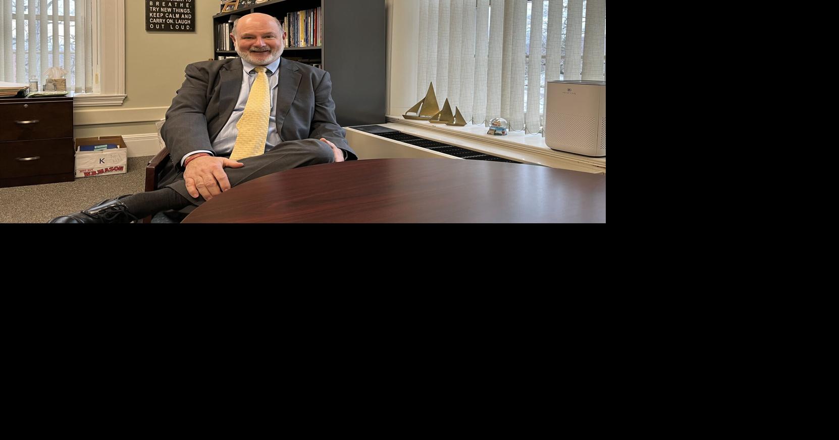 At the helm for a year, Lenox schools Superintendent William Collins ...