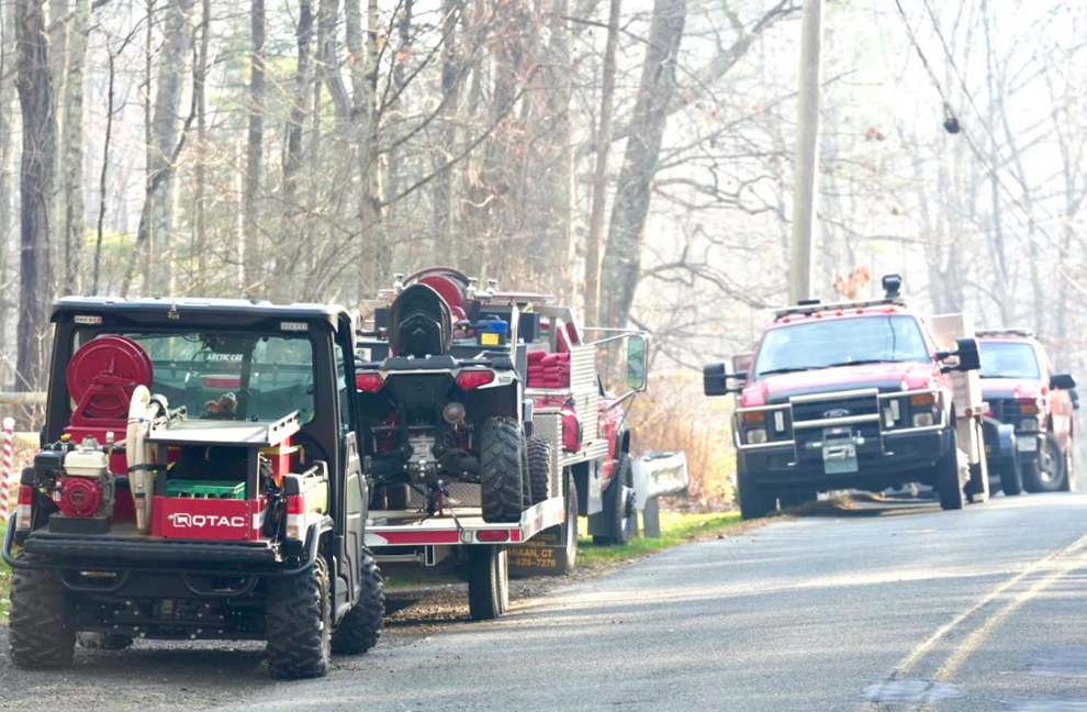 Great Barrington wildfire is 'zero percent' contained. 'This one's ...