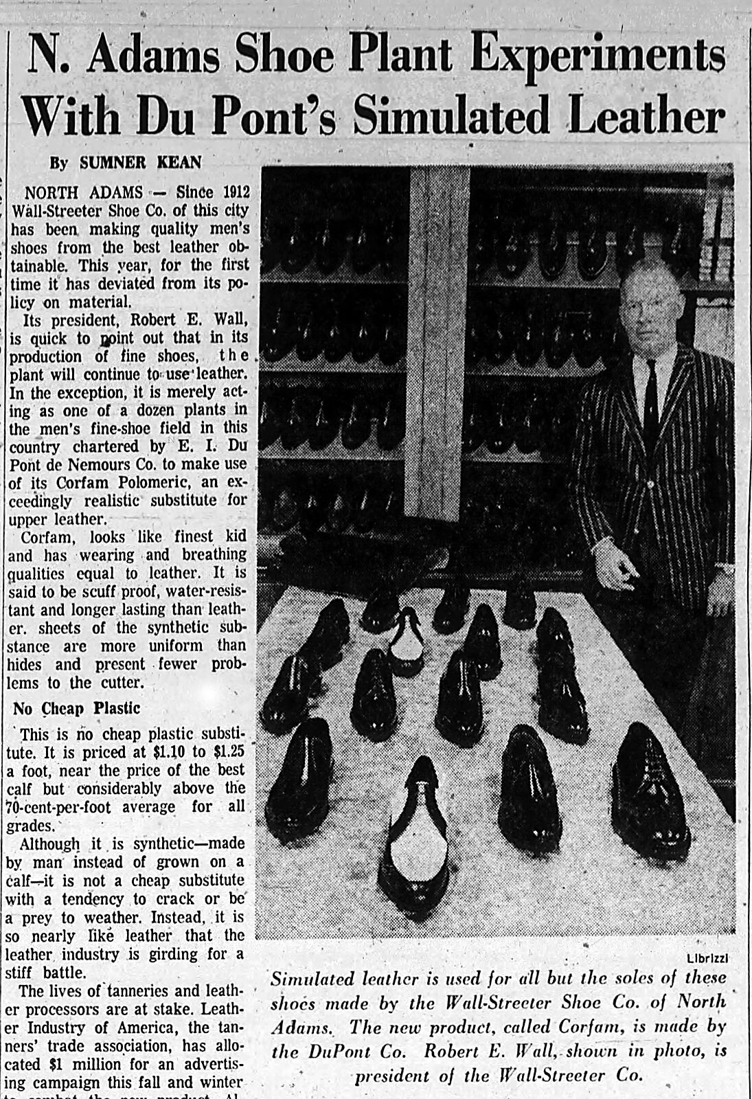 Remembering Robert E. Wall, the North Adams shoemaker who built quality ...