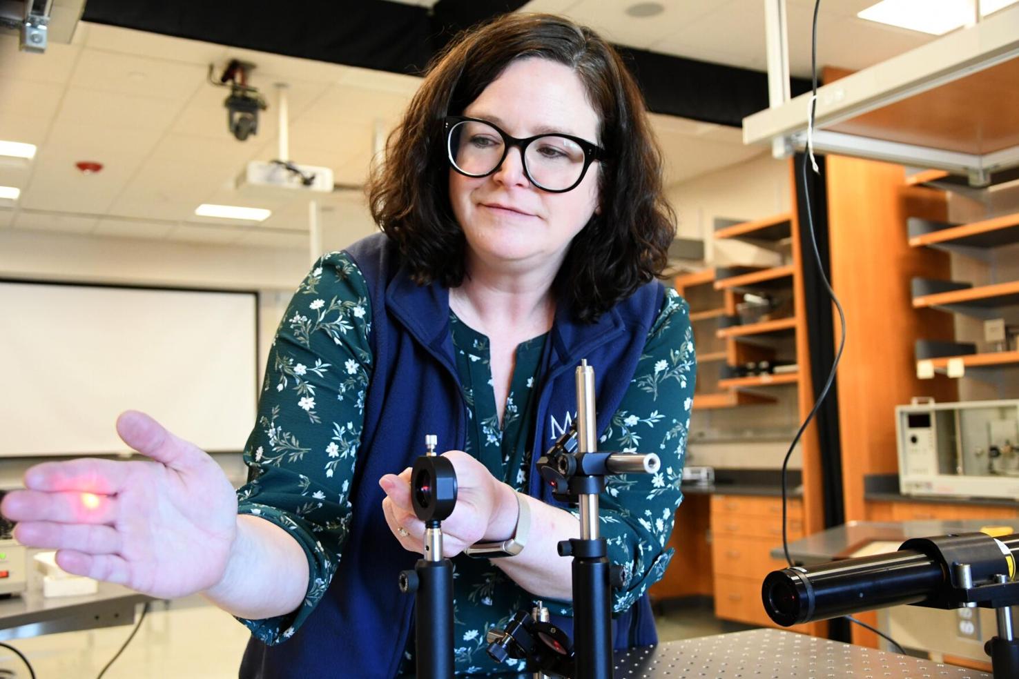 MCLA professor Emily Maher was part of a team of scientists responsible ...