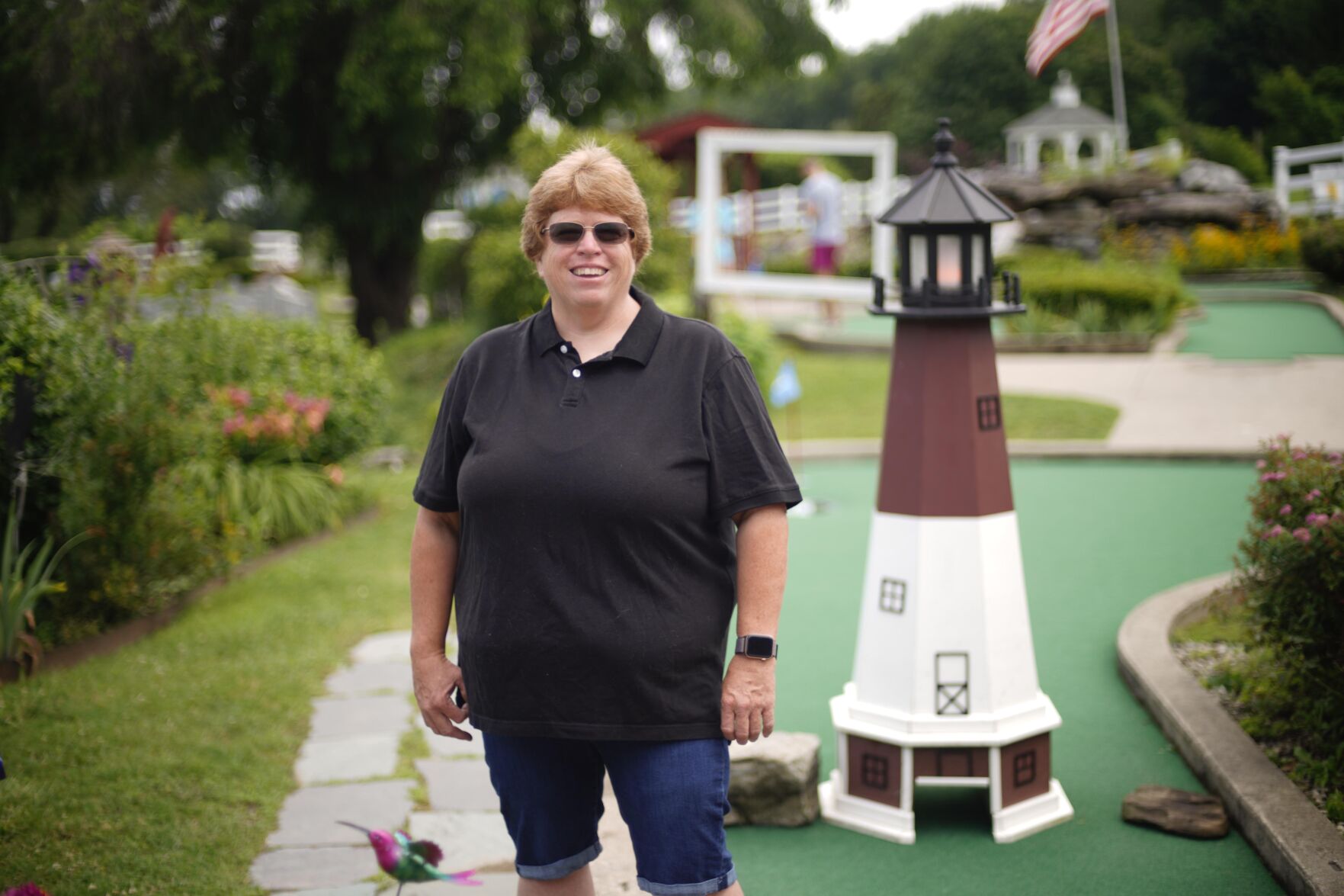 Debbie Storie has spent the past 40 years at Baker's Golf. The driving ...