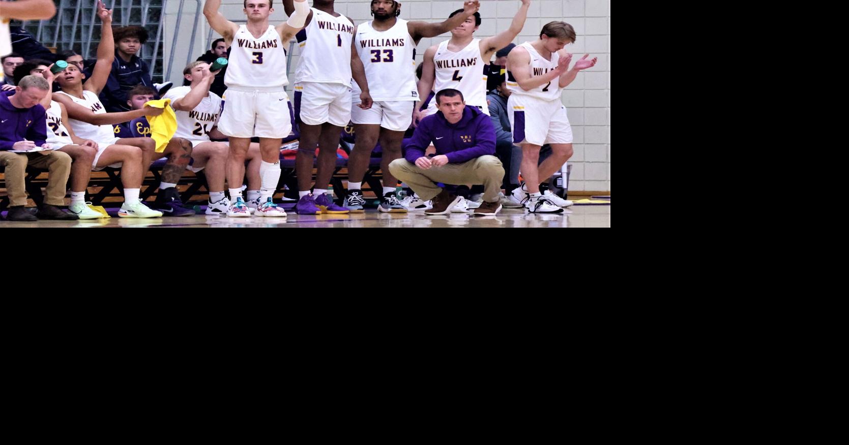 Williams College men's basketball team moves up to No. 3 in D3hoops.com ...