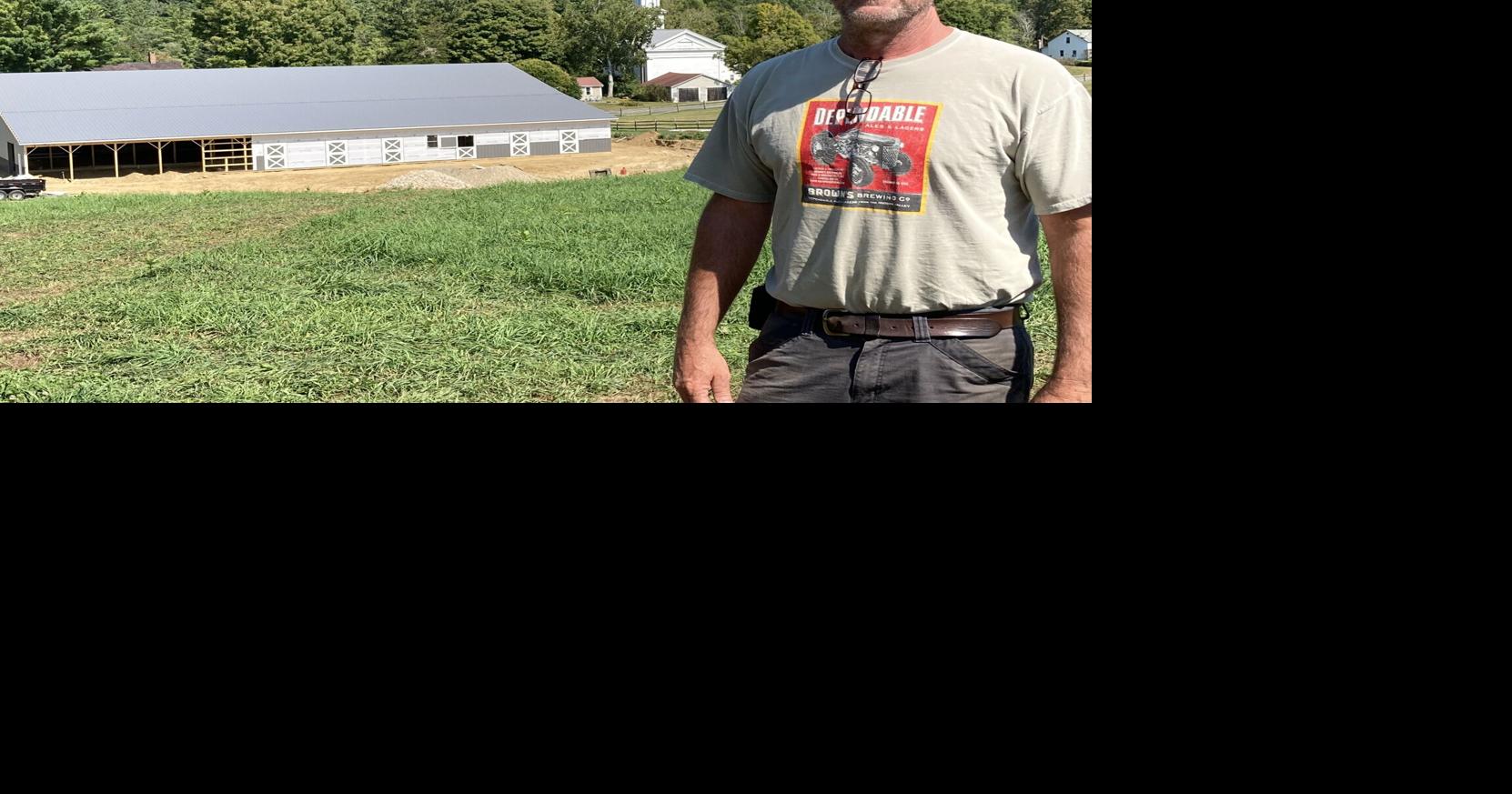 Inside Tyringham's double barn raising and the story of its owner who ...