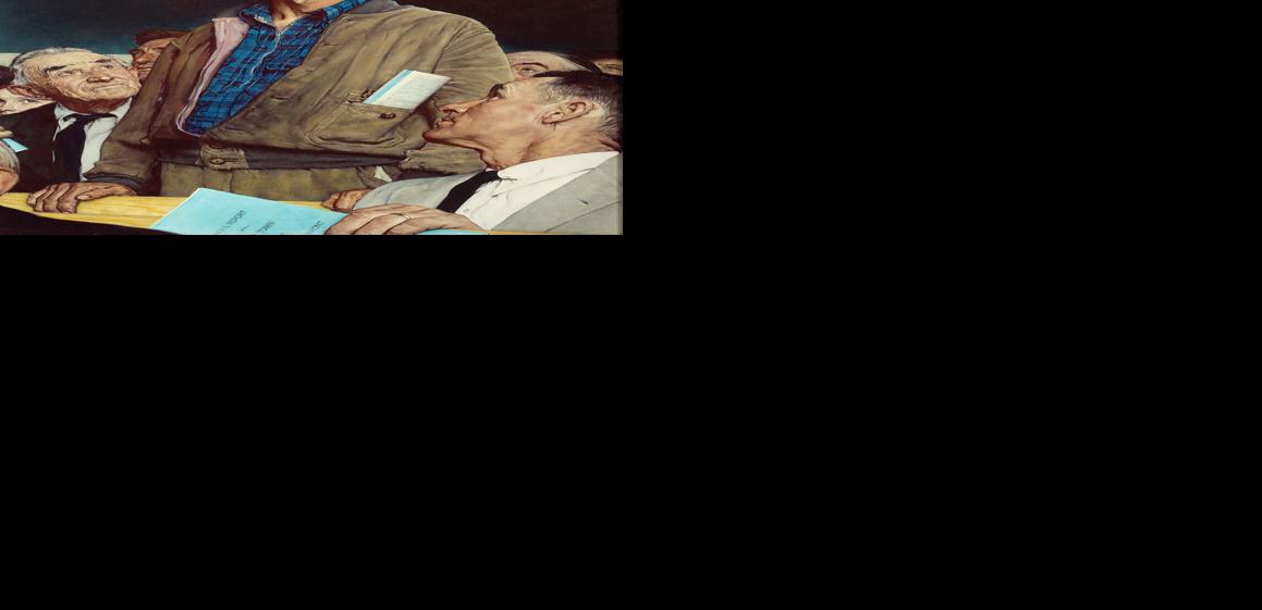 How and why did Norman Rockwell’s iconic ‘Freedom of Speech’ painting ...