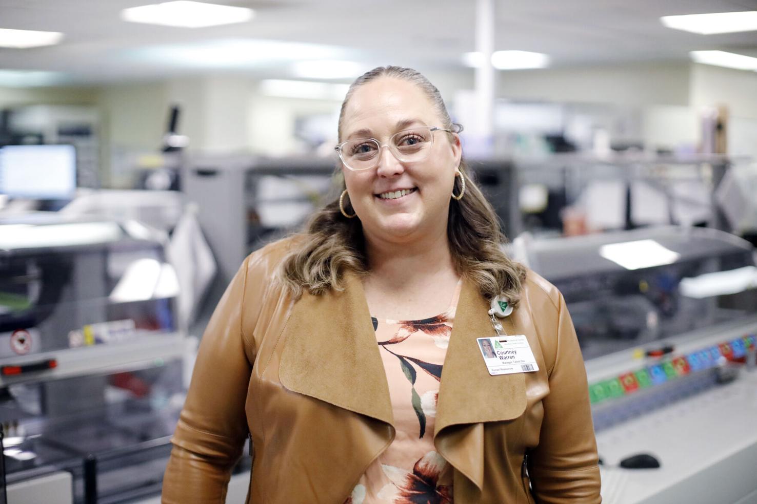 Courtney Warren applies lessons learned on the basketball court to her ...