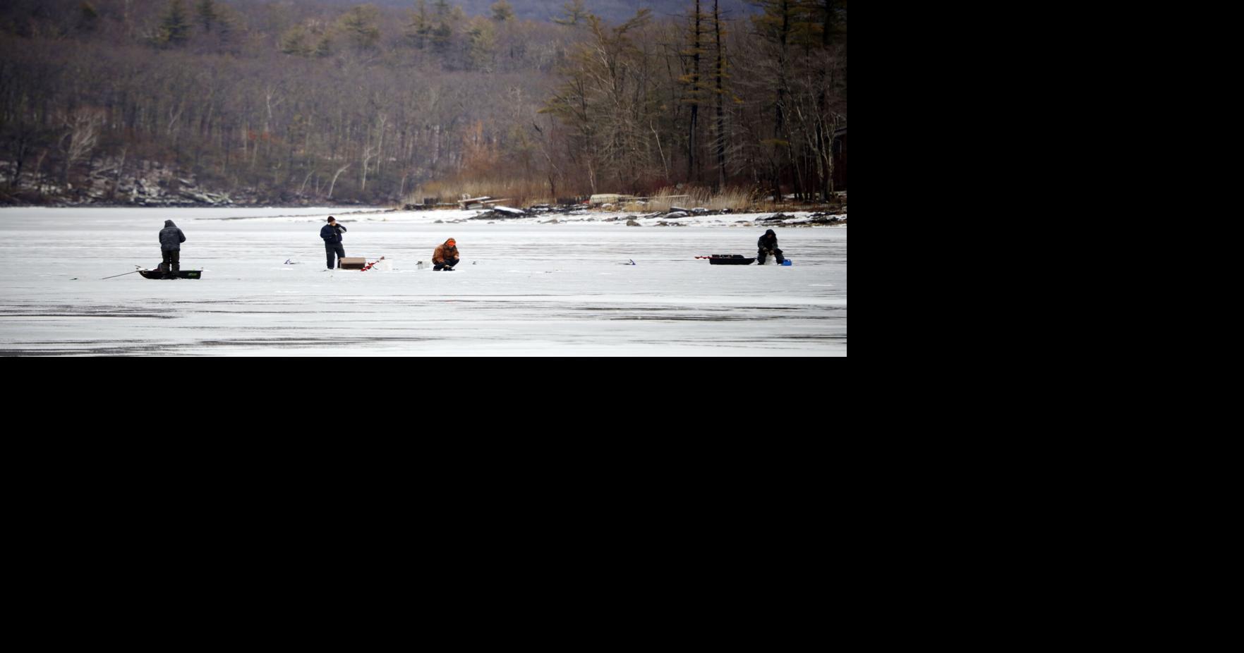 Photos: Ice Fishing on Goose Pond | Multimedia | berkshireeagle.com