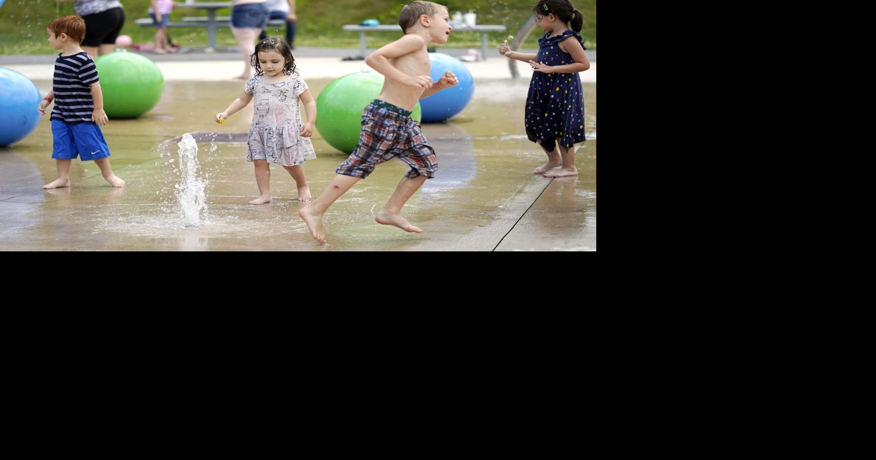 Clapp Park splash pad popular spot in Pittsfield this week | Multimedia ...
