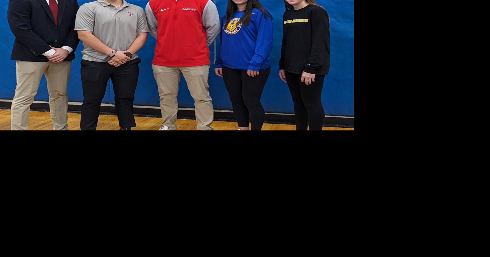 Drury High School's Hinkell, Wood, McGrath, Rylander, Gladu honored at signing day ceremony ...