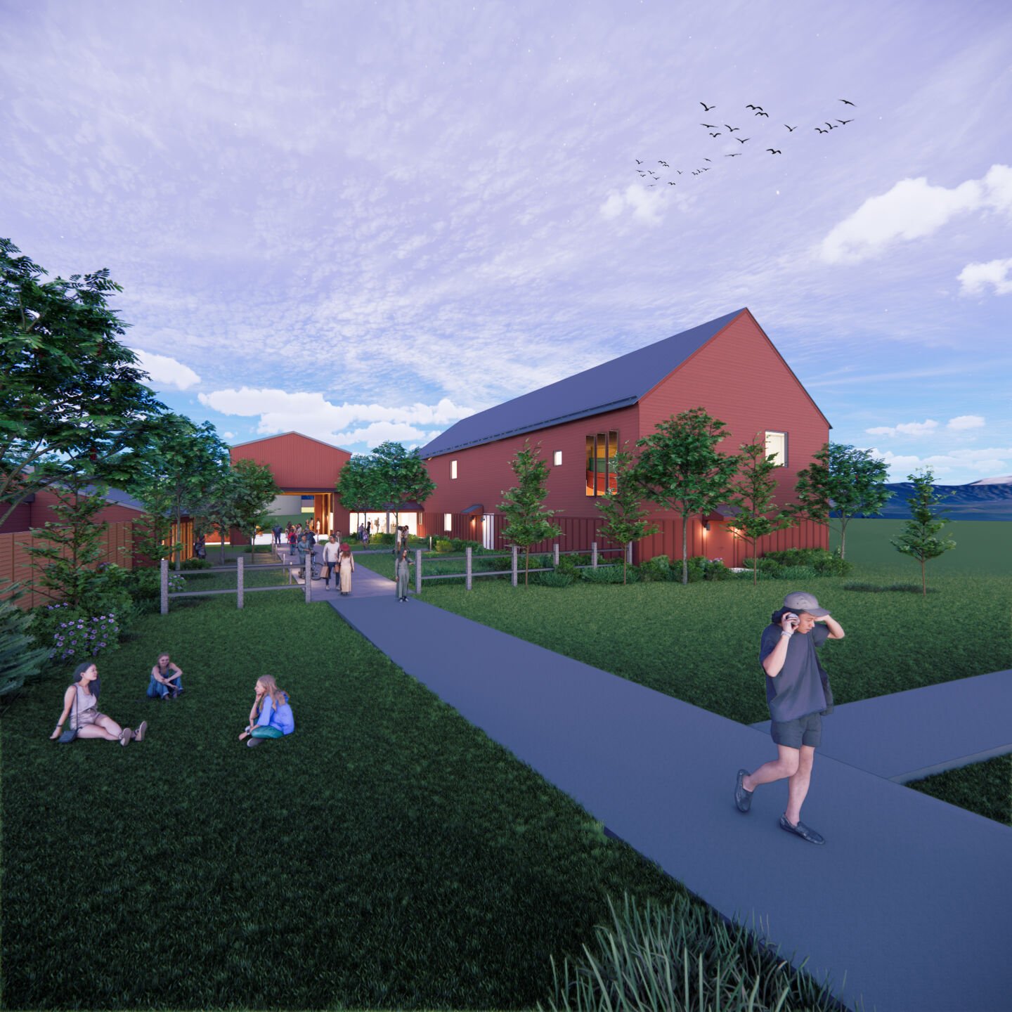 Here's a look at how Hancock Shaker Village's Visitor Center revamp ...