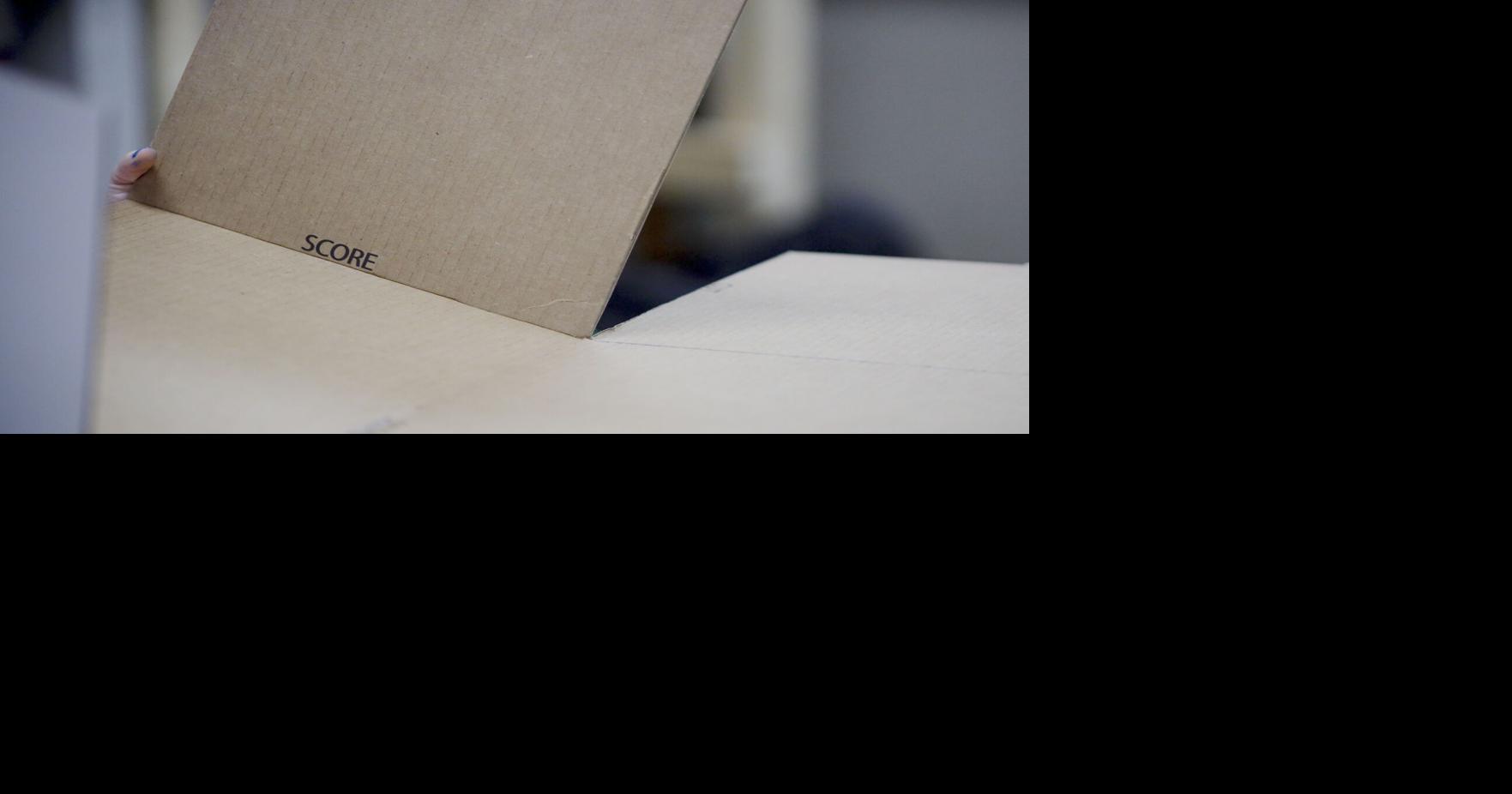 cardboard template with scored labeling | | The Berkshire Eagle