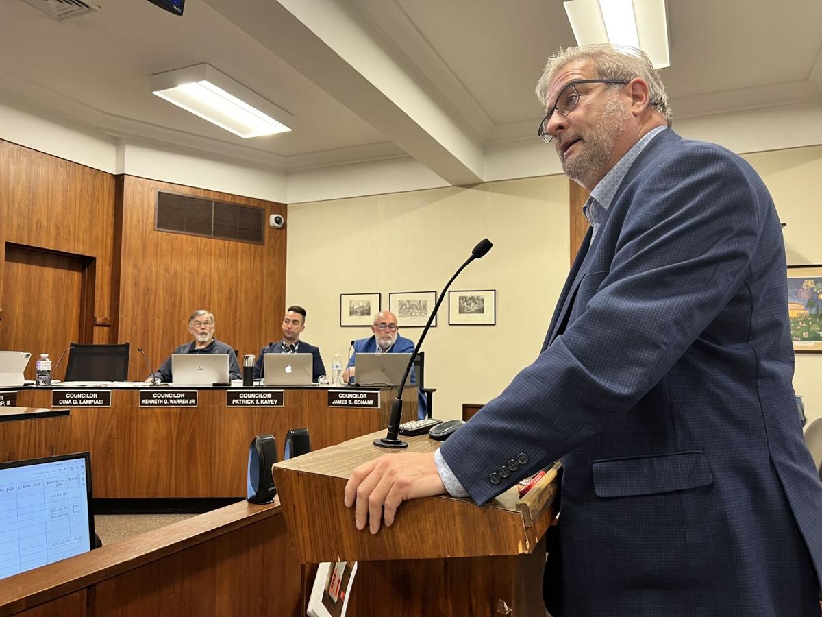 At the first of four upcoming hearings, Pittsfield Mayor Peter ...