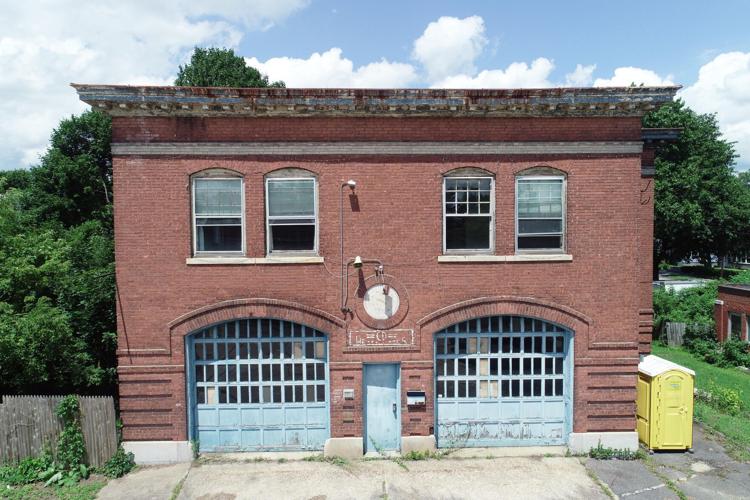 Photos: Aerial views of the Morningside Fire Station on Tyler street ...