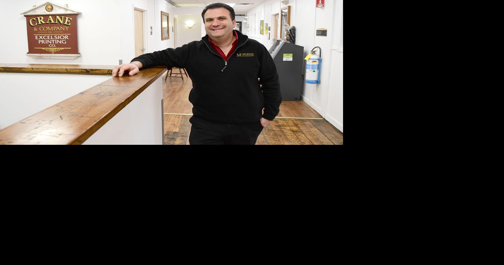 Moresi stands in the hallway the first floor at the Norad Mill-BBJ ...