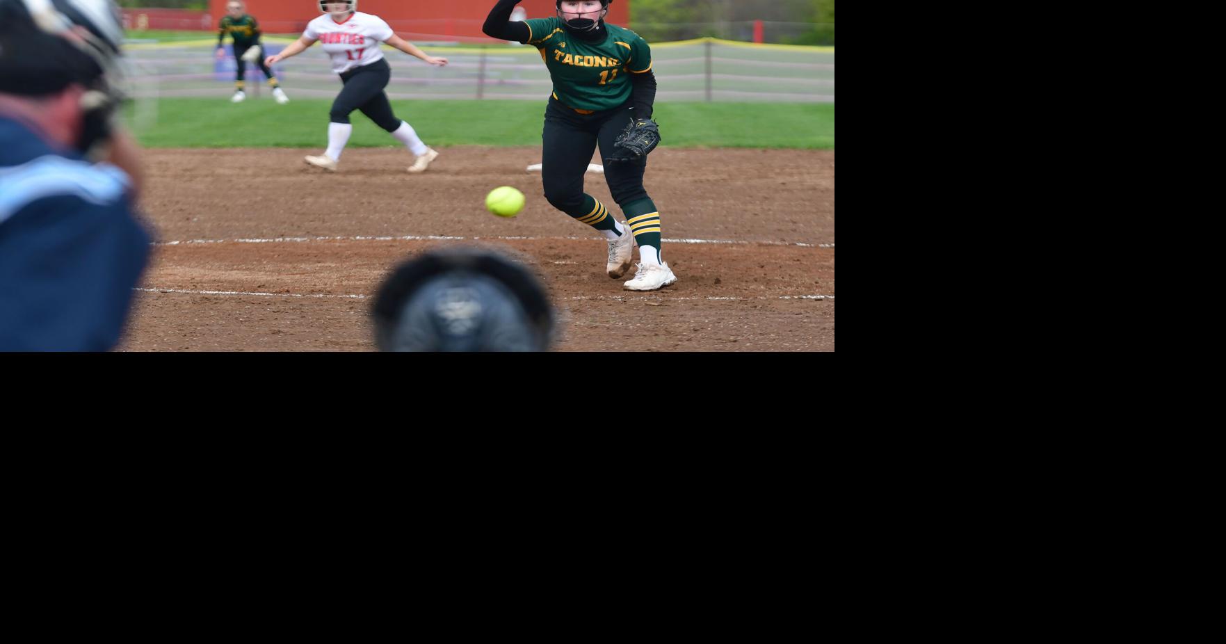 Softball: Paronto pitches perfect game, homers in Taconic win at ...