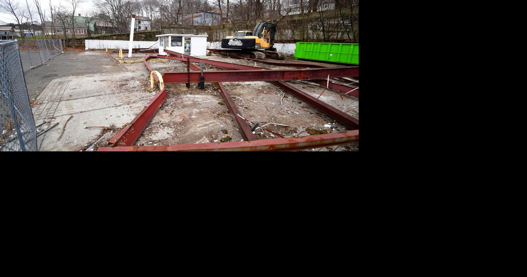 A blighted vacant gas station in North Adams is being demolished ...