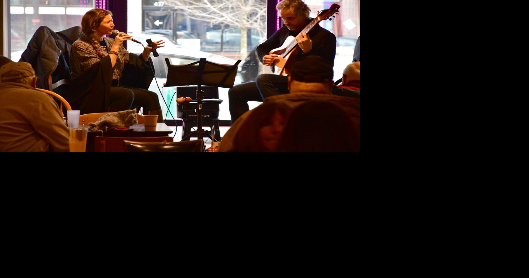 Photos: Jason Ennis and Natalia Bernal play at Dottie's Coffee Lounge's ...