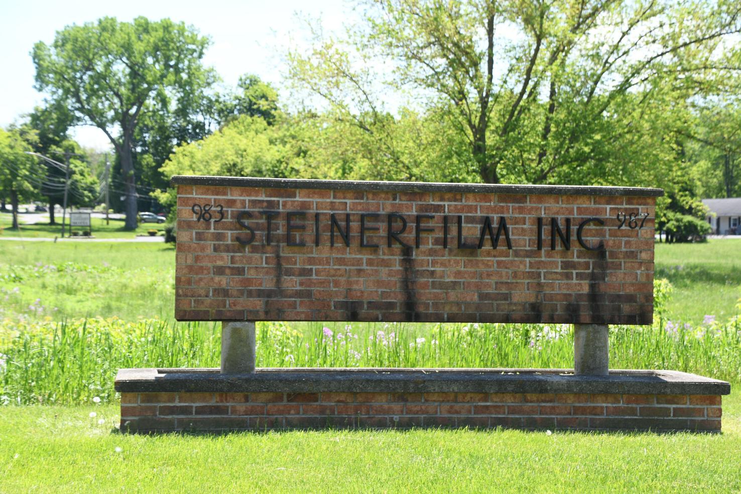 A sign reads Steinerfilm | | The Berkshire Eagle