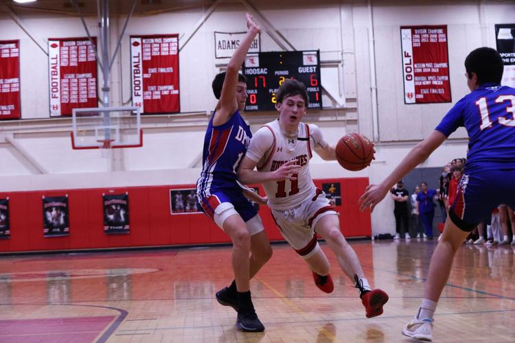 Photos: Hoosac Valley and Drury boys basketball meet for rivalry ...
