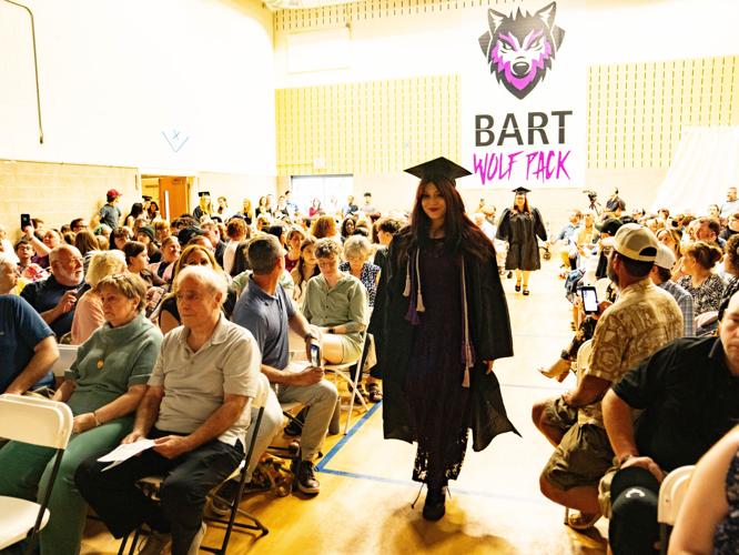 A flower, a hug and a heartfelt thank you: BART Charter seniors collect ...