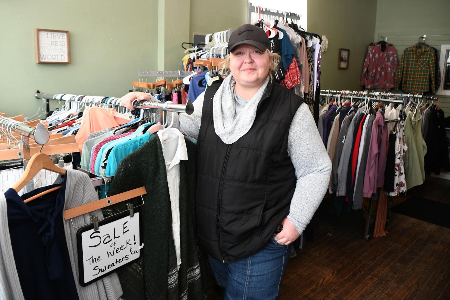 A woman stands in a thrift shop | | berkshireeagle.com