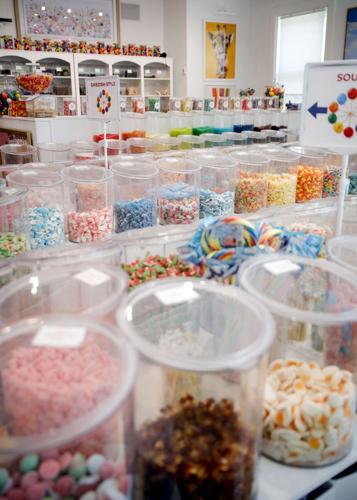 bins of candy inside Sugar Magnolia | | The Berkshire Eagle