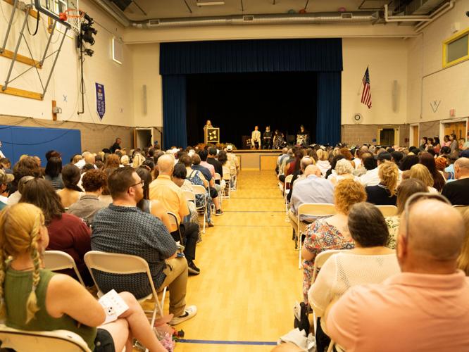 A flower, a hug and a heartfelt thank you: BART Charter seniors collect ...