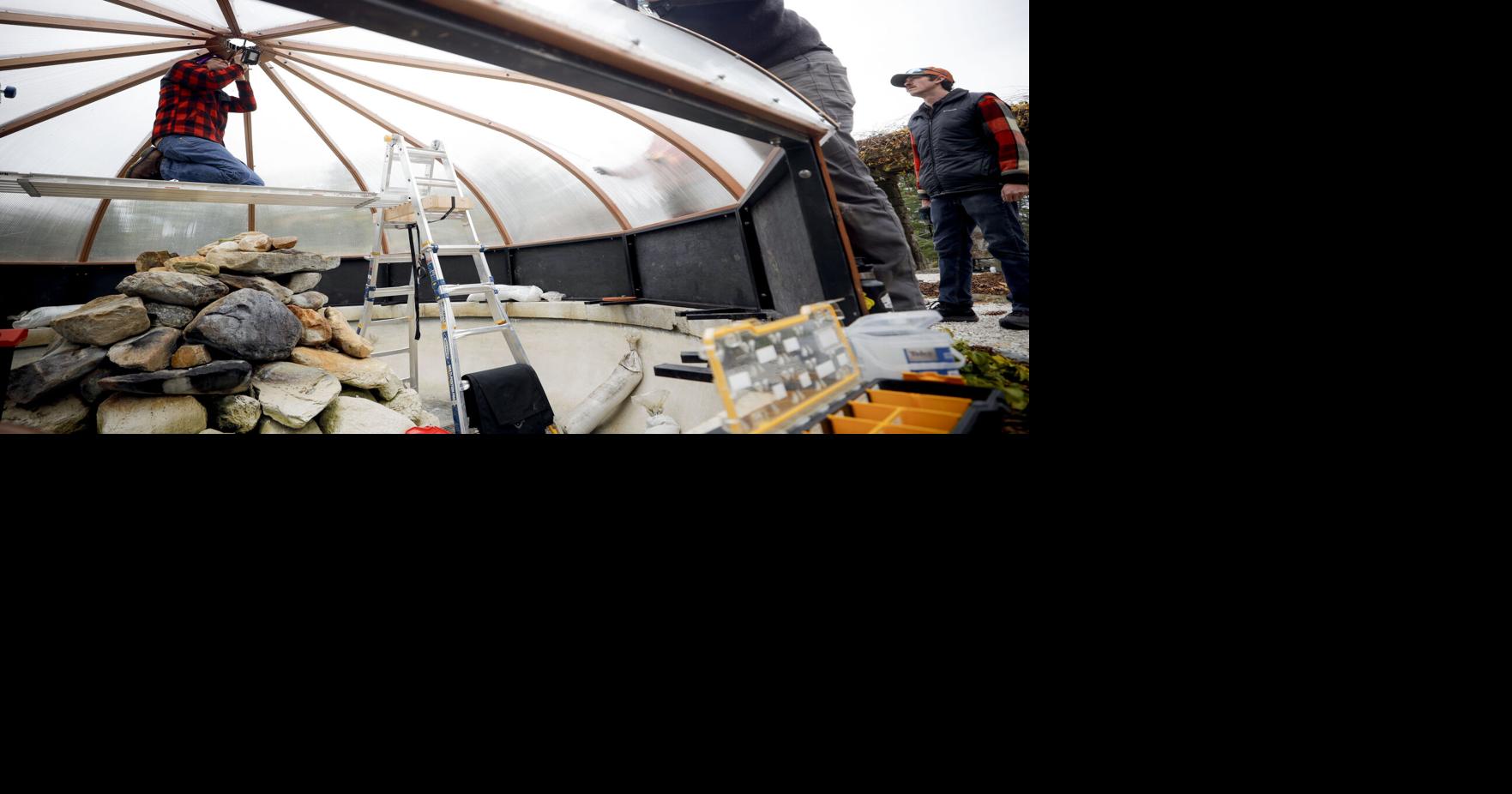 Photos: Installing NightWood at The Mount | Multimedia | berkshireeagle.com