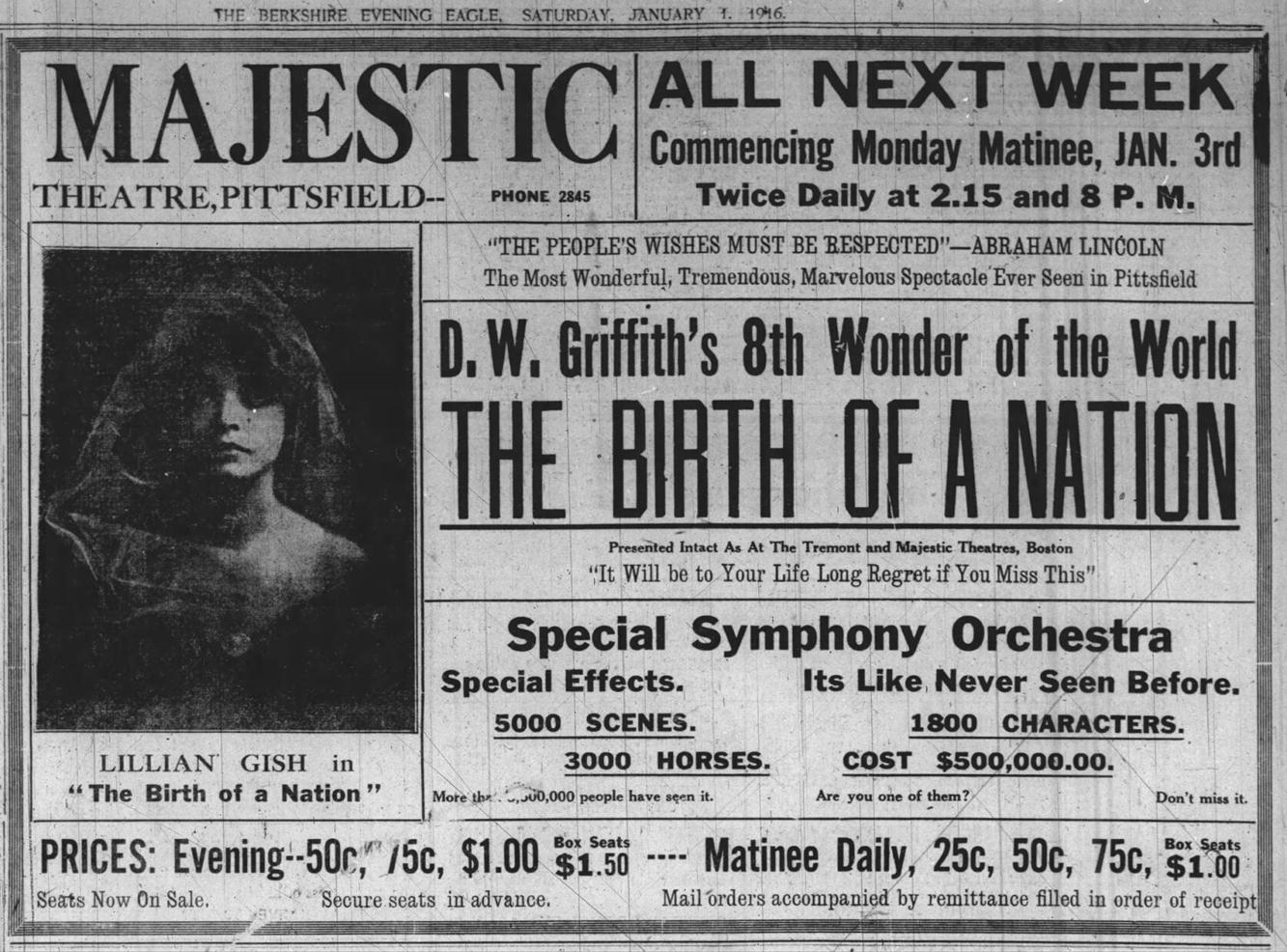 'Birth of a Nation' marked the rise of the new Ku Klux Klan in ...