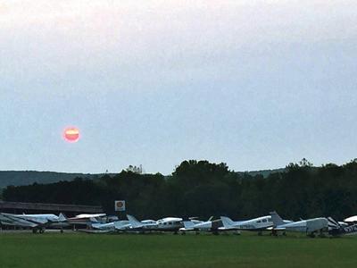 Canadian wildfires cause red sun phenomenon in US, including Berkshires ...