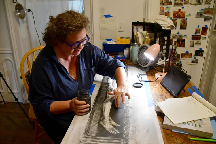 Artists Carolyn Clayton and Ben Westbrook bought a historic mansion in ...