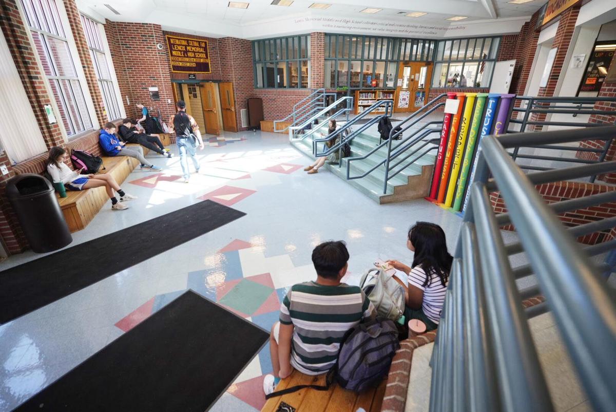 Lenox school officials and police investigate a swastika found on the ...