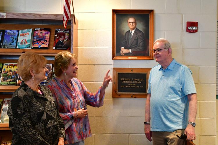 The portrait of late Principal Stephen J. Drotter returns to the Drury ...